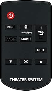 AULCMEET N2QAYC000098 Replacement Remote Control fit for Panasonic Home Theater Audio System SC ...