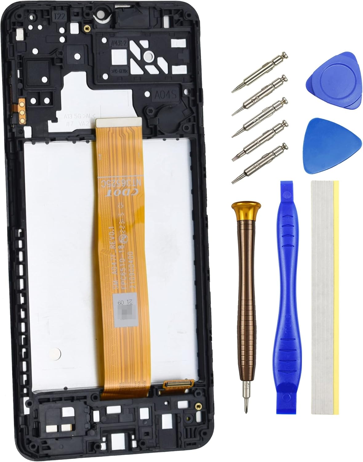 Amazon.com: Black Full LCD Complete Screen Replacement for Samsung ...