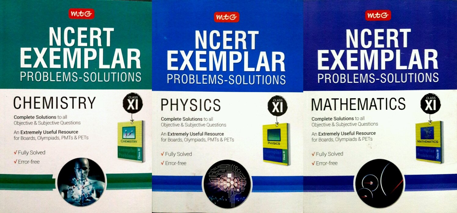 NCERT Exemplar Problems-Solutions PCM Class 11th 2018 EDITION : Amazon ...