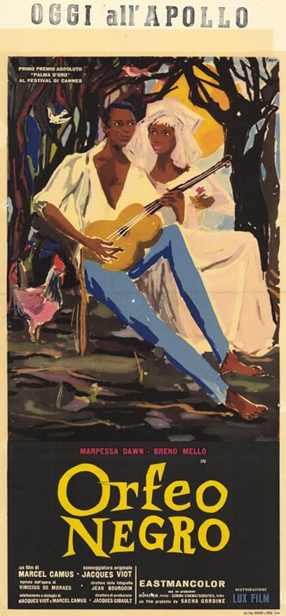 Amazon.com: Black Orpheus Poster Movie Italian 11x17 Breno Mello ...
