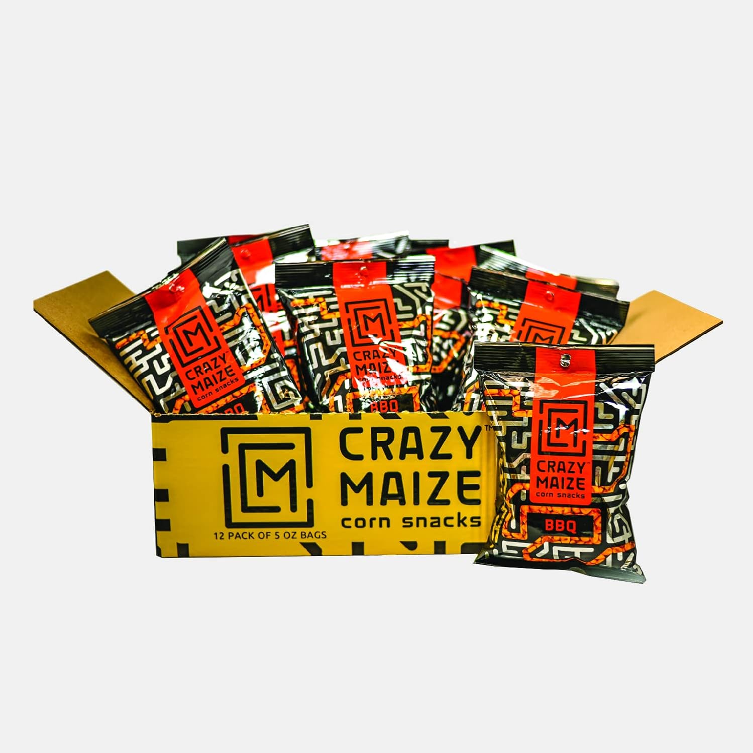 Amazon.com: Crazy Maize Corn Snack (BBQ, 5oz)