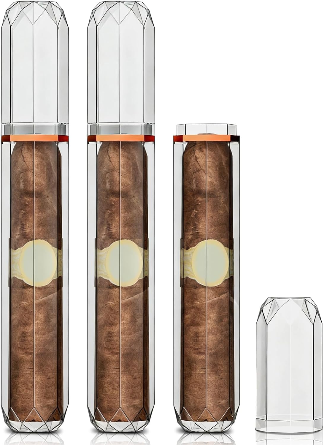 Amazon.com: Cigar Humidor Tube Acrylic, Travel Portable Moisturizing ...