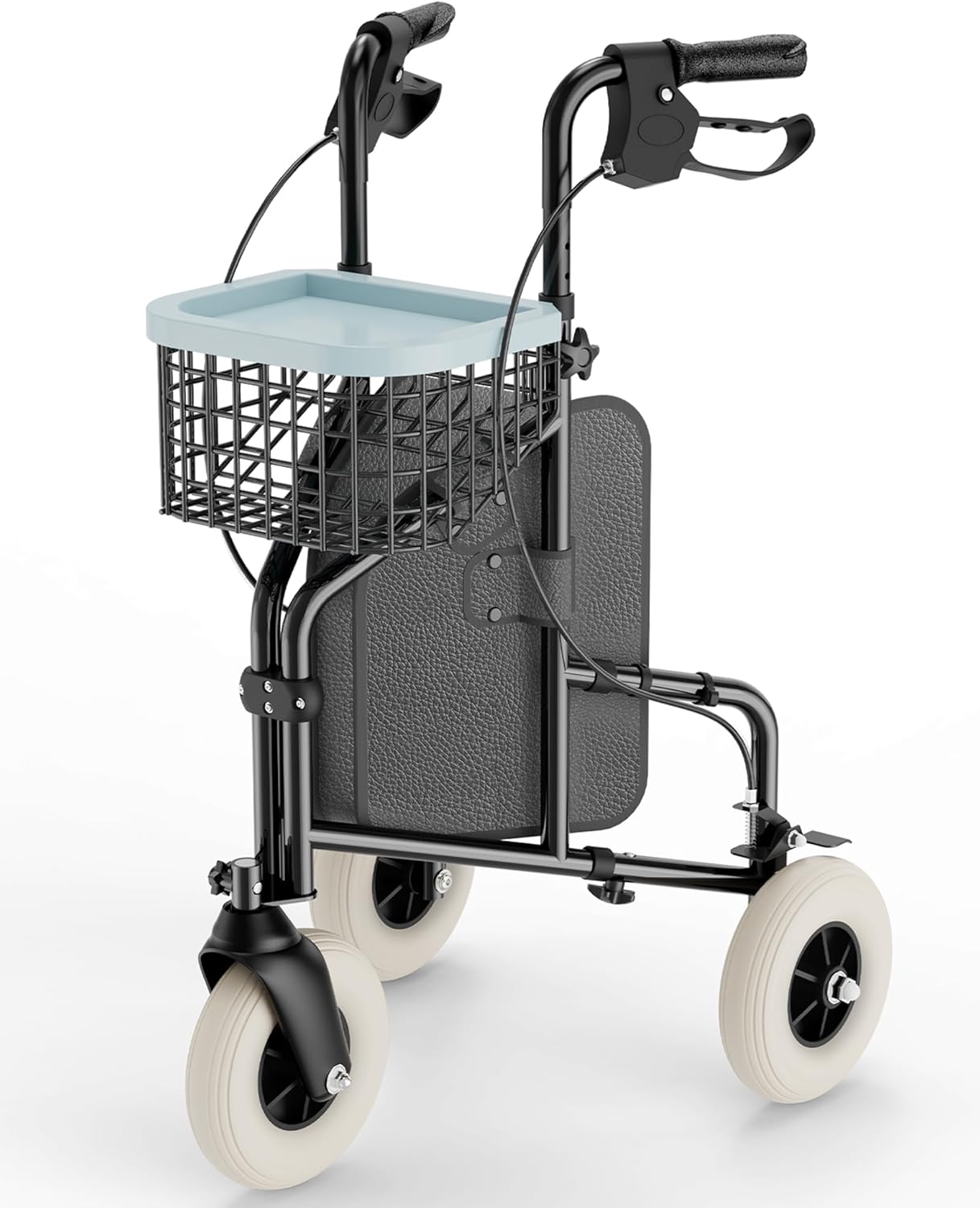 Amazon.com: HOMLAND 3 Wheel Walkers for Seniors, FSA/HSA Eligible ...