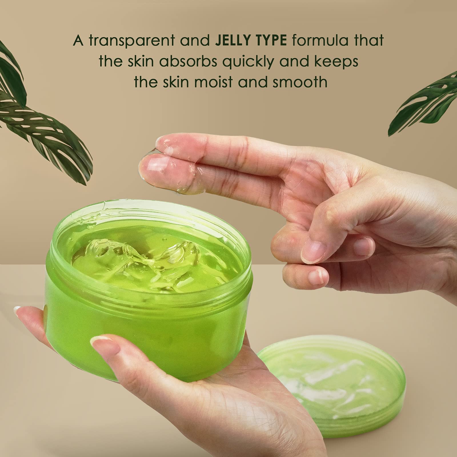 Buy NECLAR - Pure Organic Aloe Vera Gel - Aloe Vera Soothing gel - Aloe ...