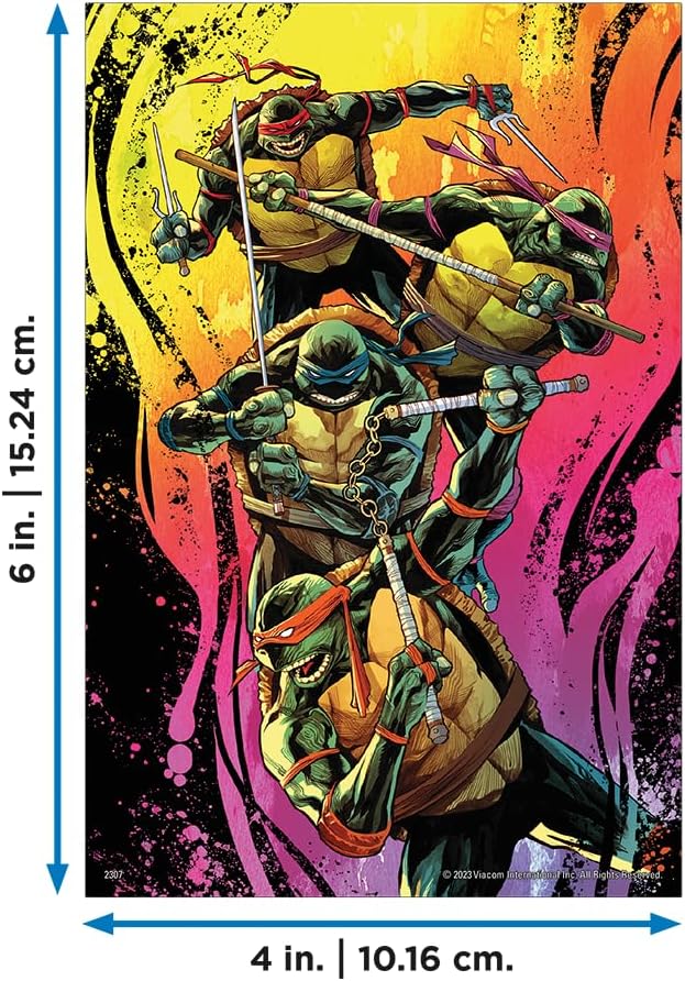 Trends International Teenage Mutant Ninja Turtles – Paquete de 12 ...