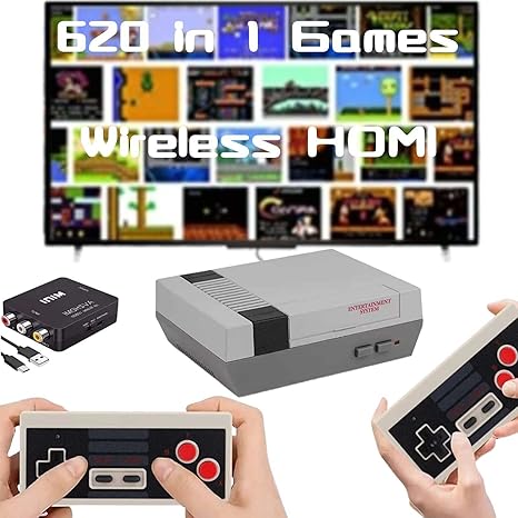 Amazon.com: Retro Game Console,Classic Mini Edition Games Console,AV ...
