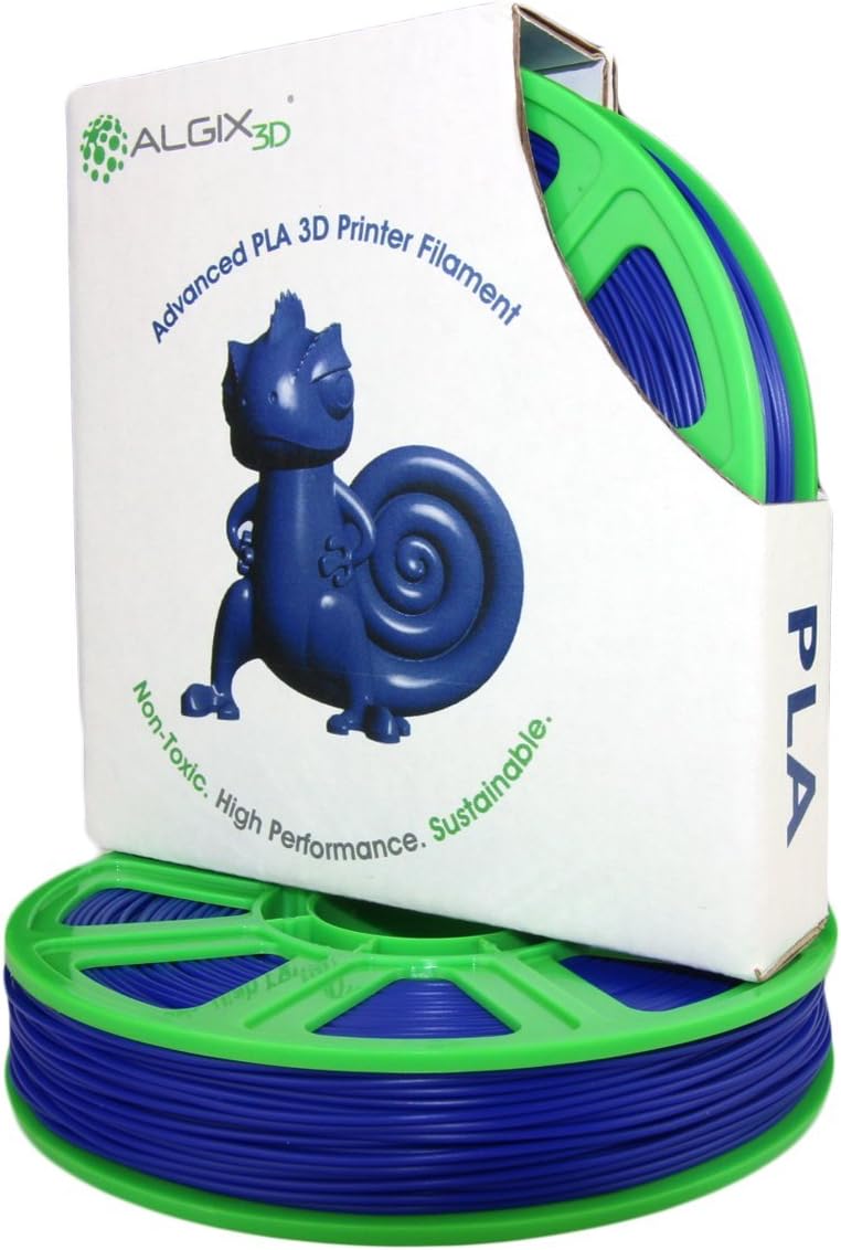 Amazon.co.jp: Algix 3Dプリンターフィラメント APLA ビジョナリーブルー 1.75mm 375g : 産業・研究開発用品