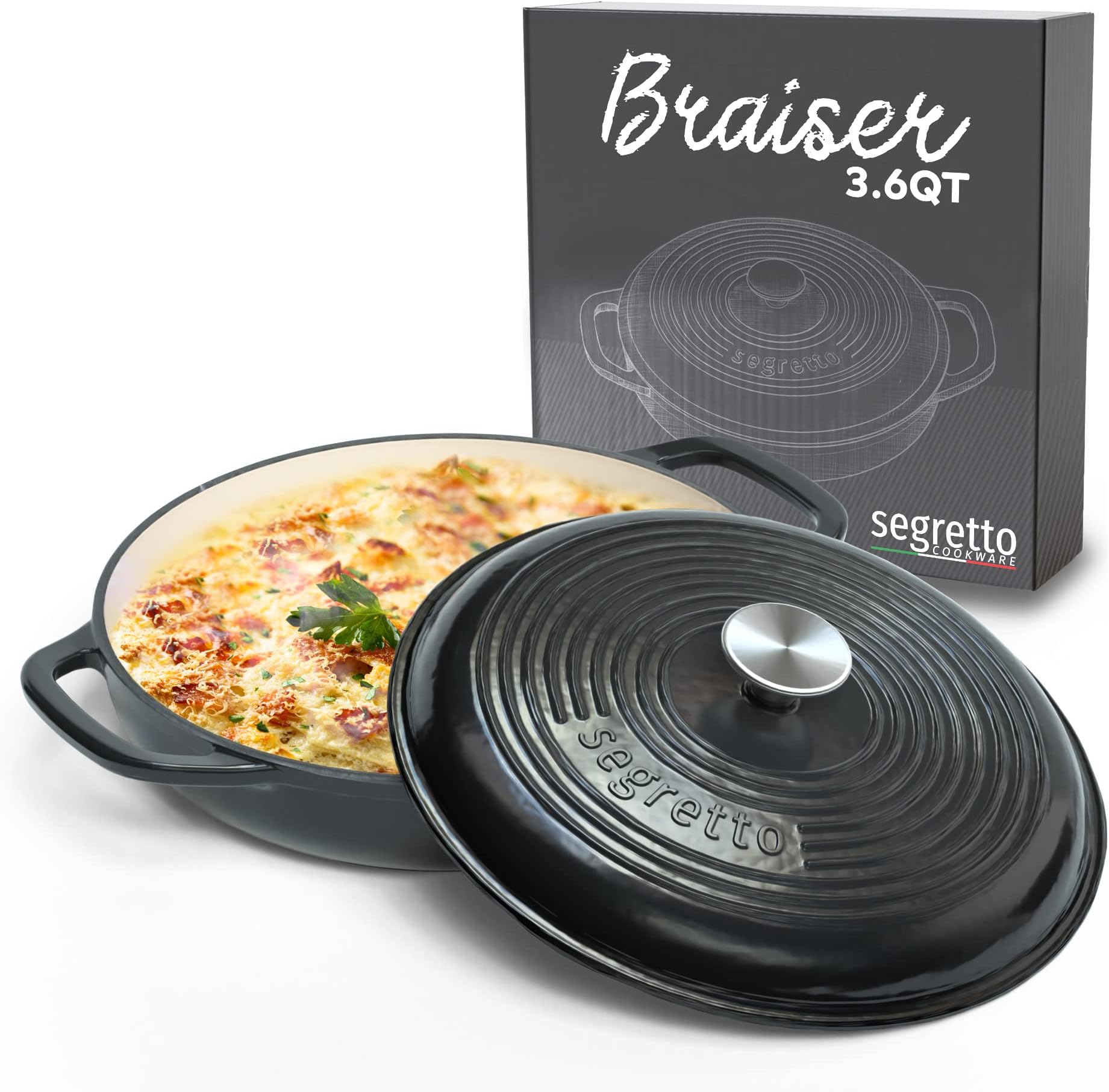 Amazon.com: Backcountry Iron Enameled 2.25 Quart Signature Cast Iron ...