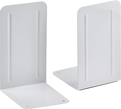Amazon.com: Acrimet Steel Metal Bookends for Shelves, Heavy Duty, for ...
