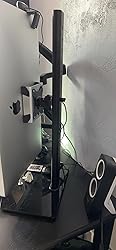 Amazon.com: MOUNT PRO Vertical Single Monitor Stand for Max 42 Inch/26 ...