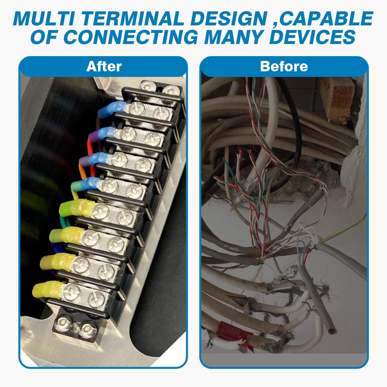 Snapklik.com : GLOSO TBE Double Row Stainless Terminal Blocks