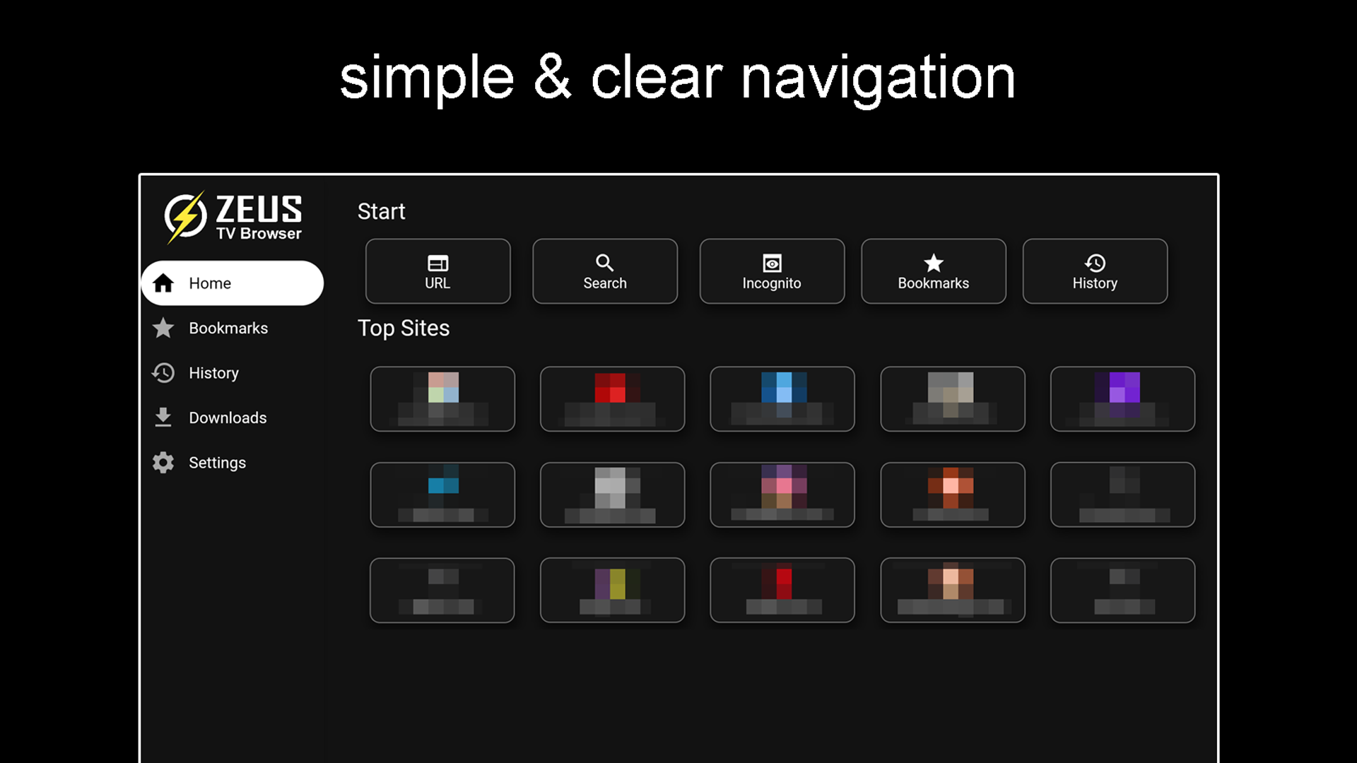 Internet Web Browser - ZEUS - App on Amazon Appstore