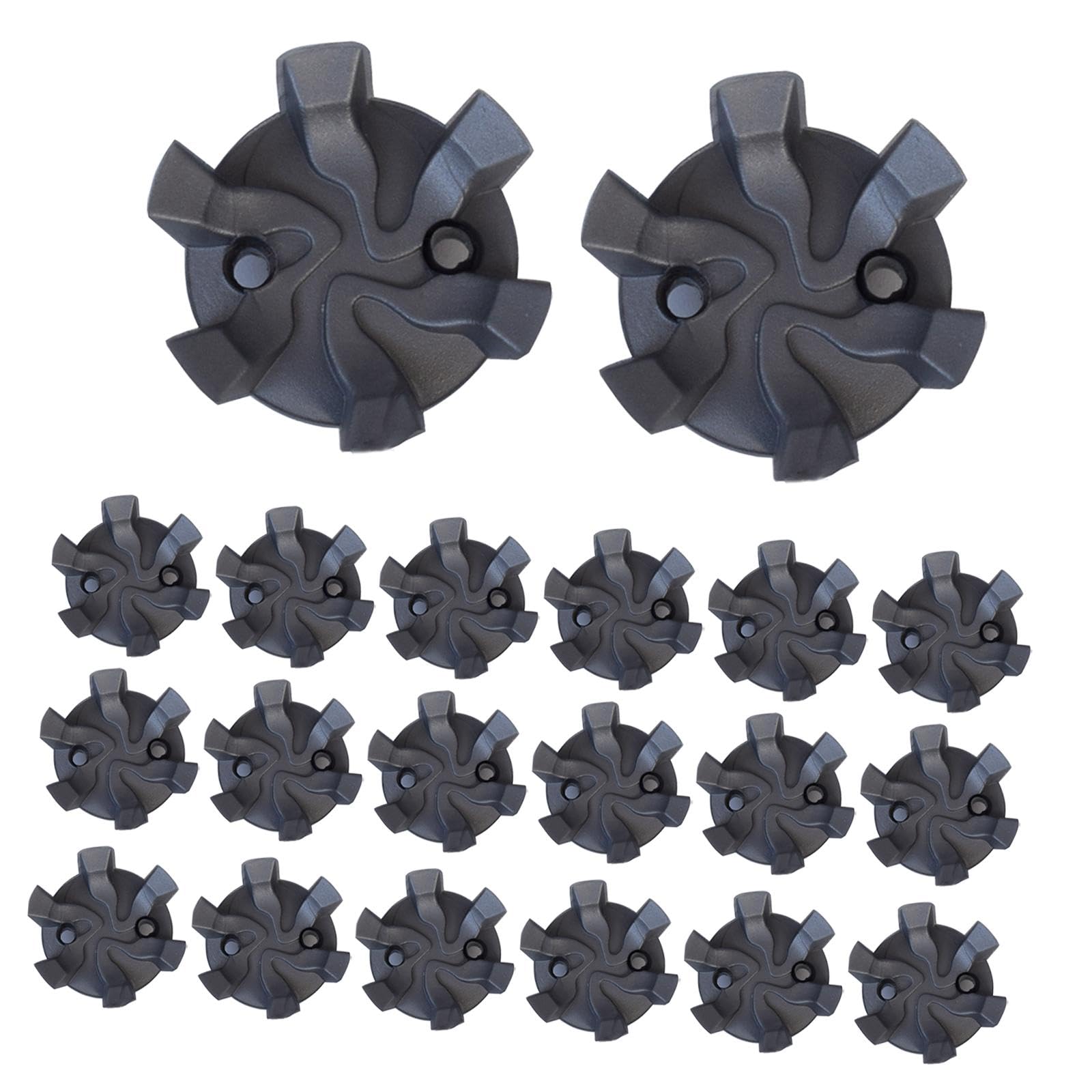 a aternee 20 Pieces Golf Shoe Spikes, Golf Spikes Cleats, Durable Golf ...