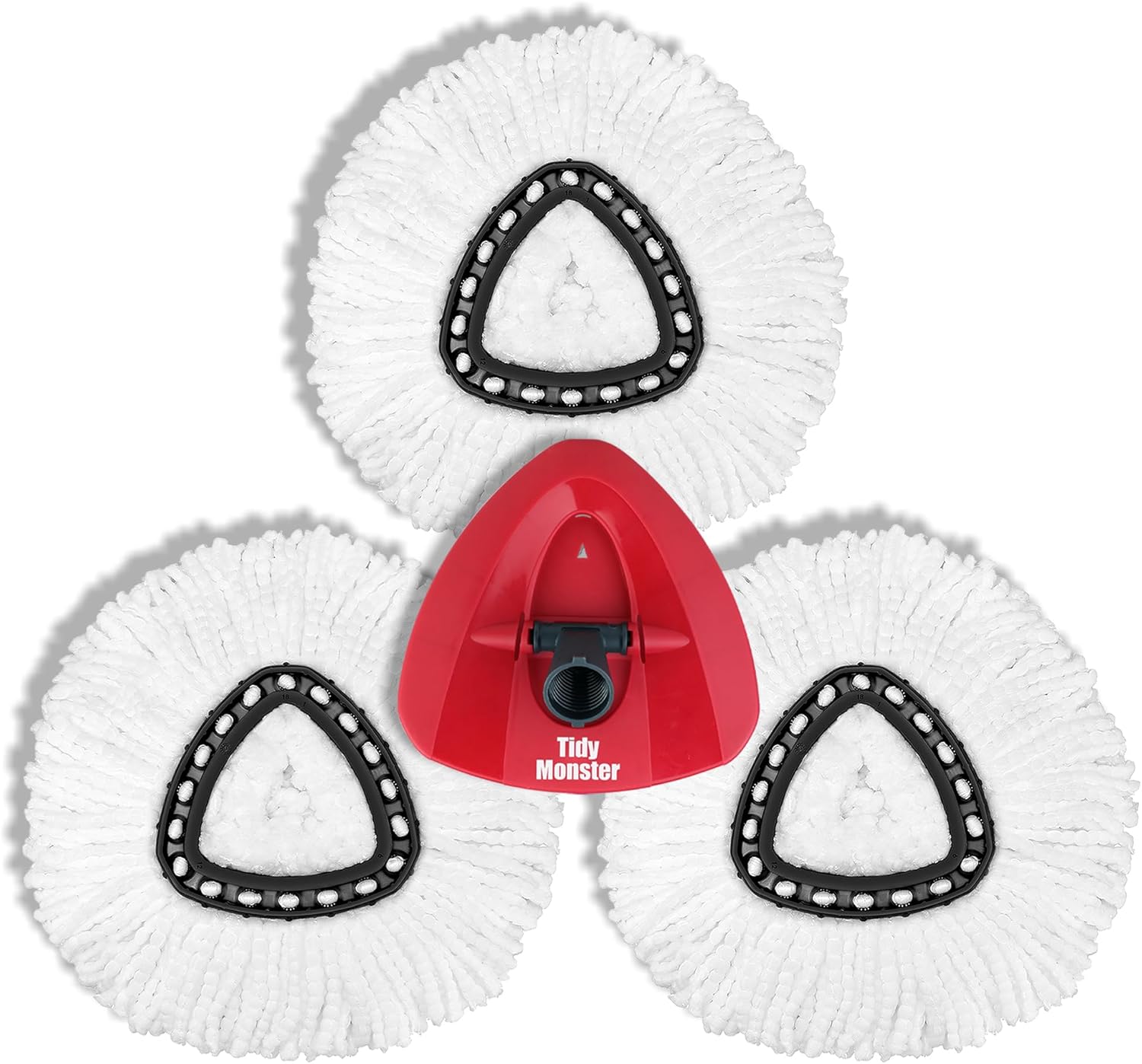 Amazon.com: Tidy Monster 3+1 Pack Mop Replacement Heads for O-Ceda ...