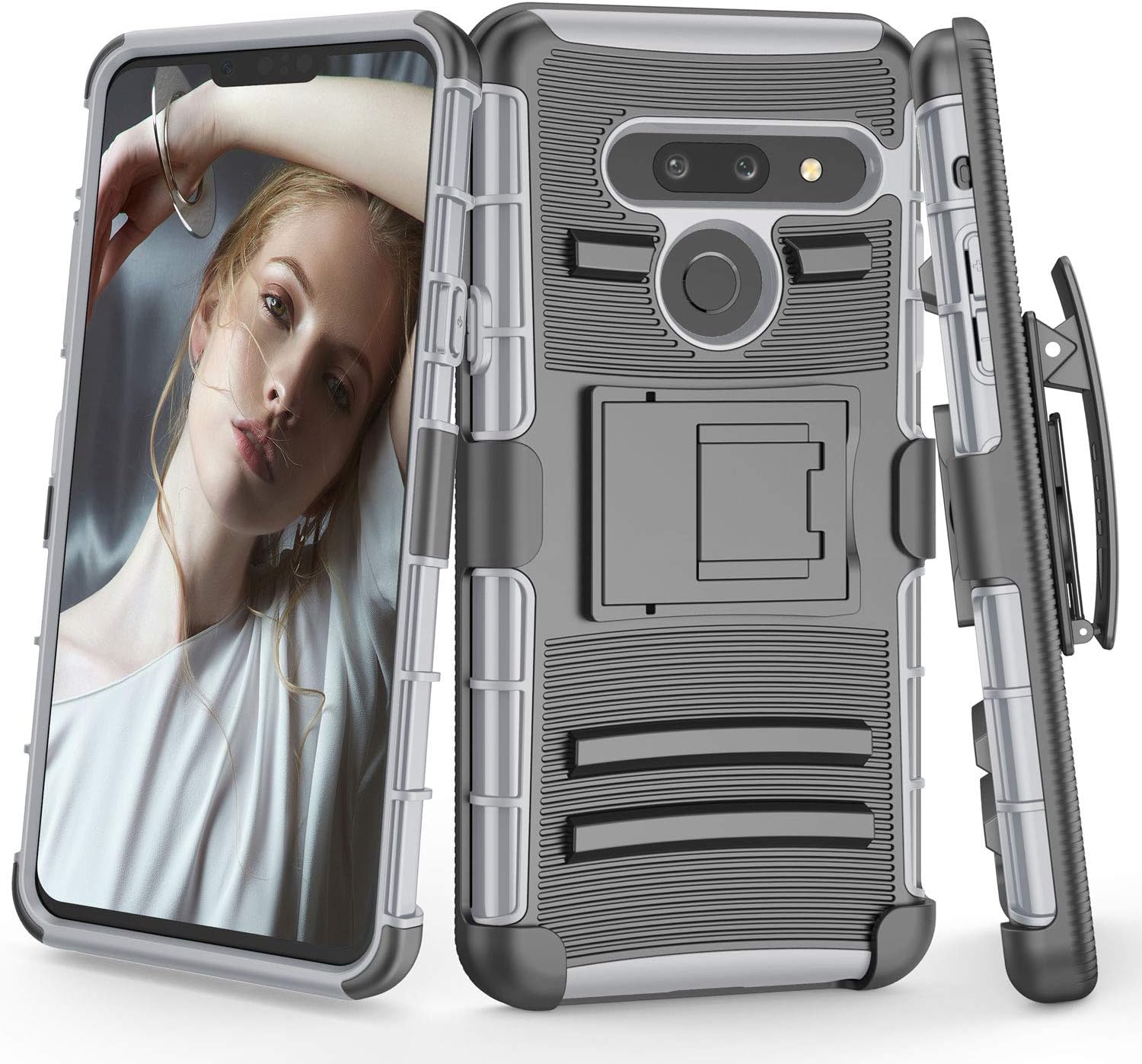 Amazon.com: TILL for LG G8 ThinQ Case, TILL [Knight Armor] Heavy Duty ...