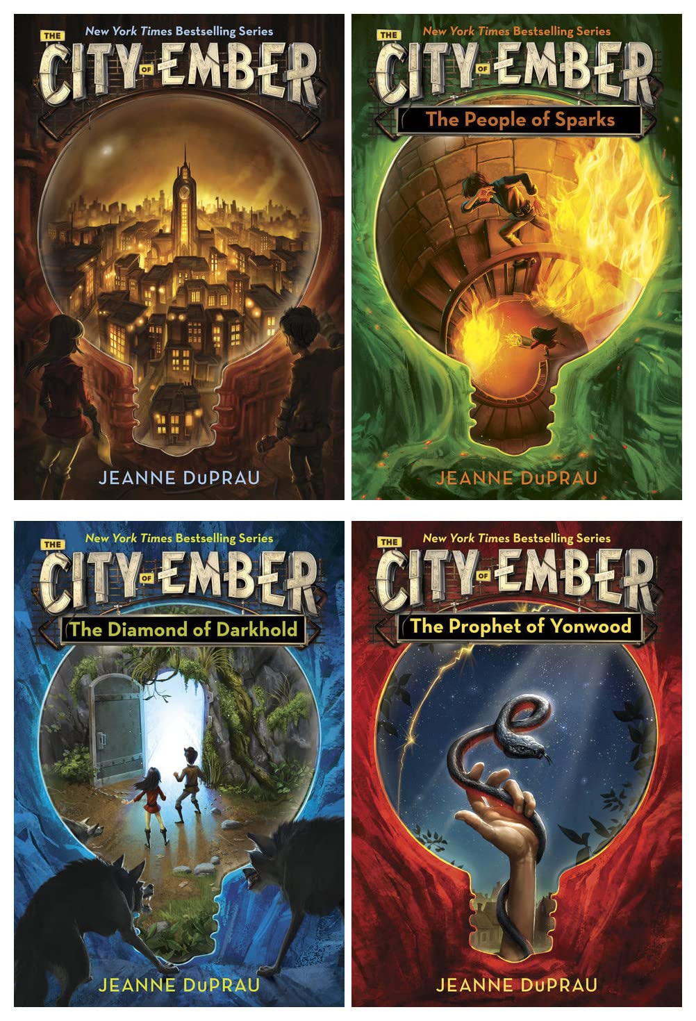 The City of Ember Series 4 Books Set: Amazon.co.uk: Jeanne DuPrau: Books