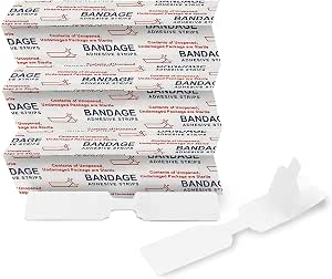 Amazon.com: 120 pcs Sterile Wound Butterfly Closure Bandage Strips ...