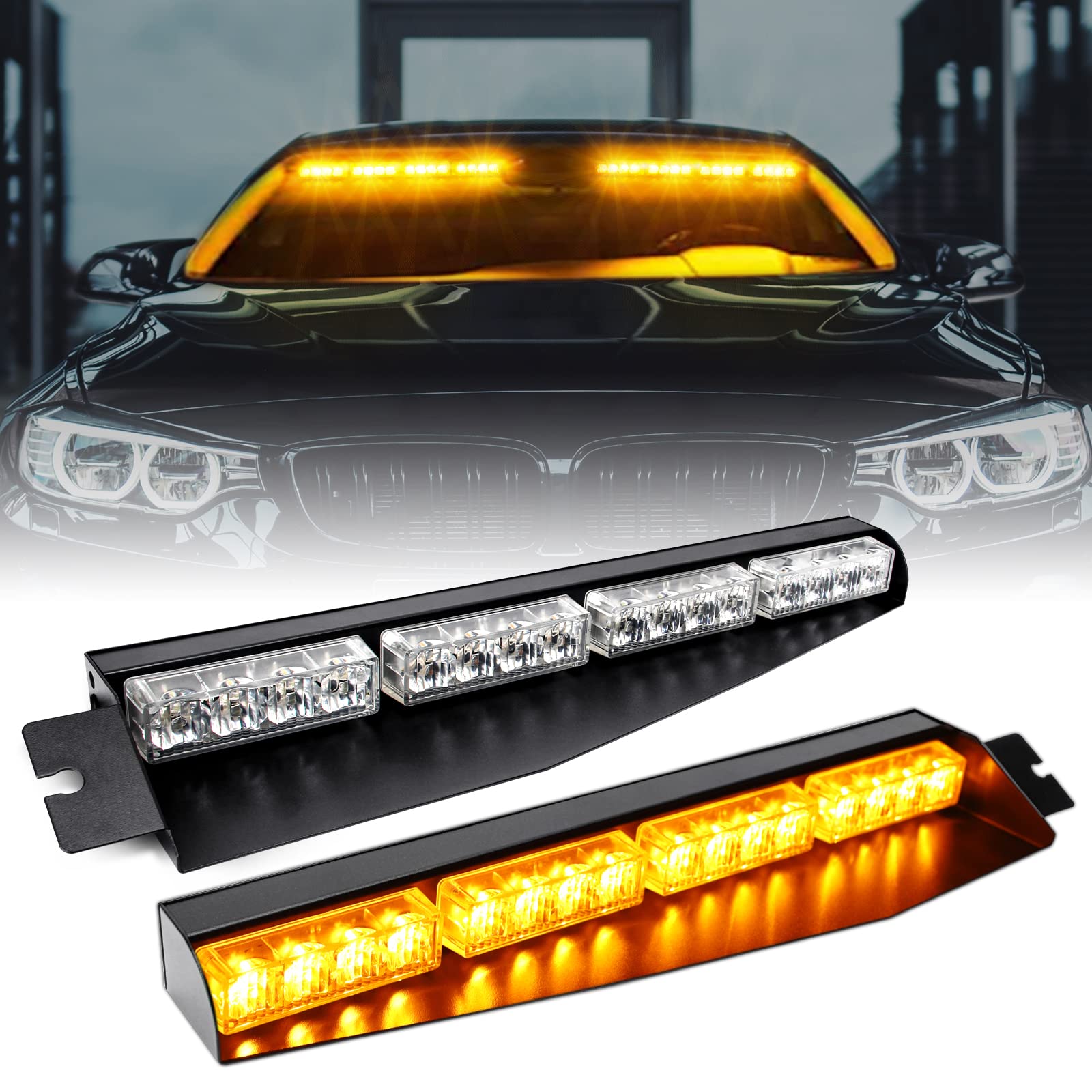 Emergency Visor Light Mounting Brackets Stainless Steel Light Bracket