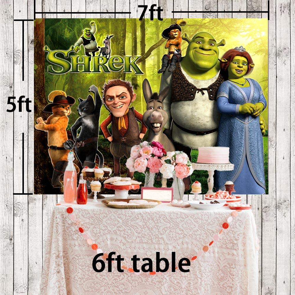Shrek Backdrop Party Supplies Party Decorations Photography Backdrops ...