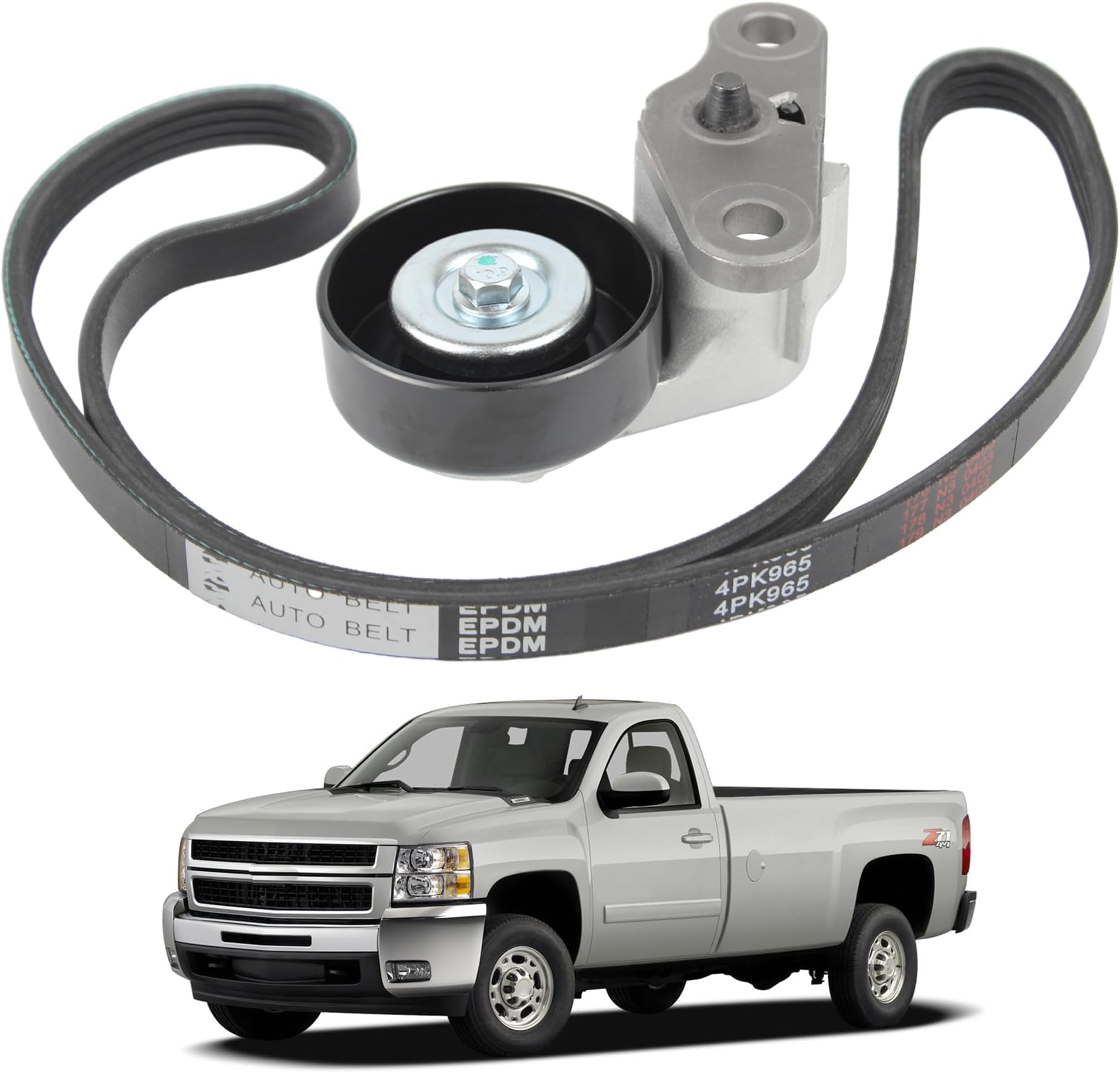 Amazon.com: YzusGomumu Car A/C Serpentine Drive Belt Tensioner Kit 90K ...