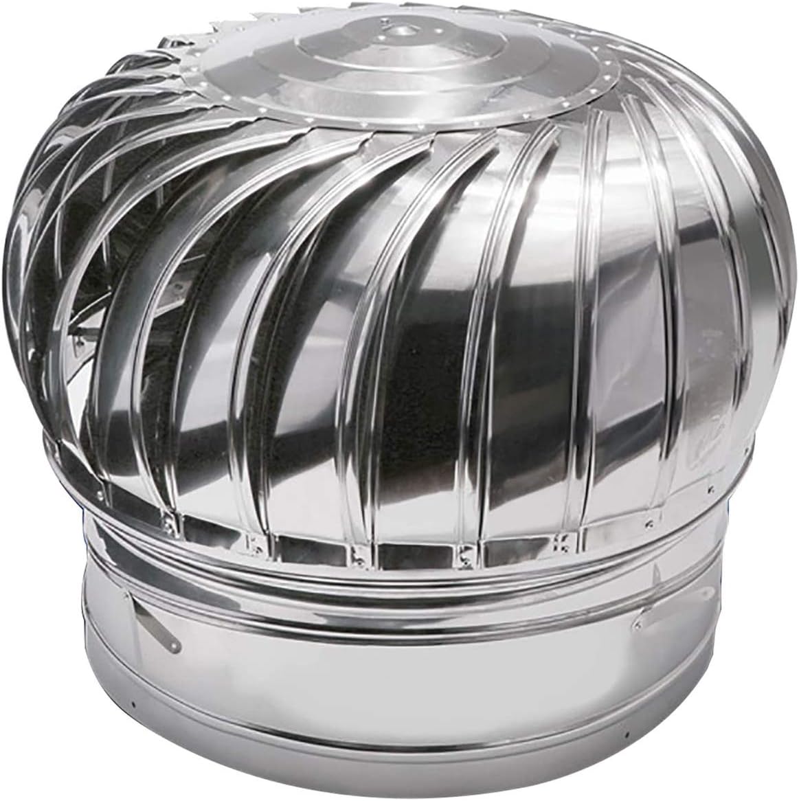 GDMDPTE Chimney Cowl Cap, Spherical 304 Stainless Steel Exhaust Pipe ...