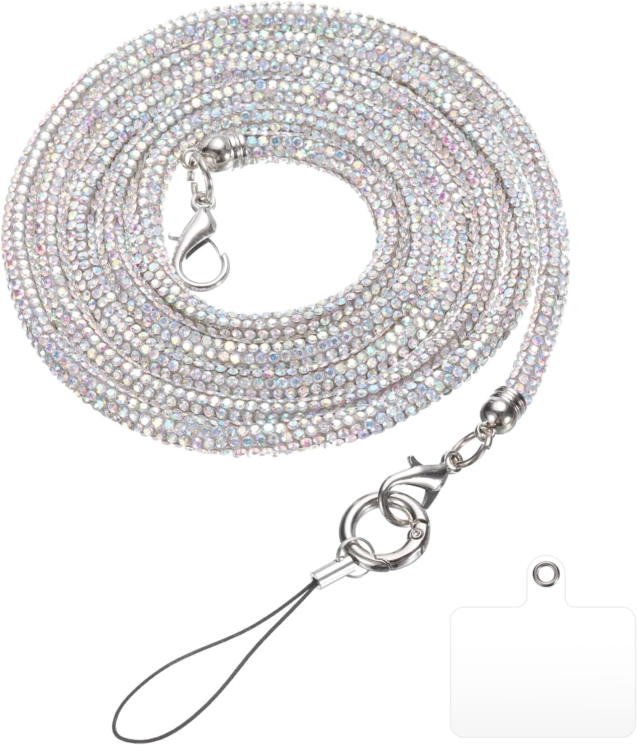 Amazon.com: UXCELL Rhinestone Purse Straps - Crystal Bag Handle Sparkly ...