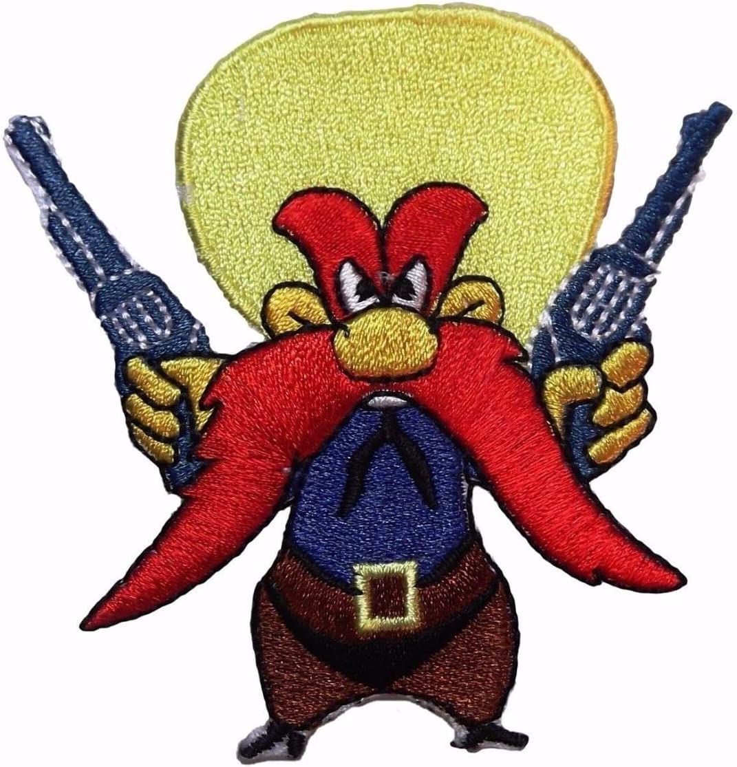 Amazon.com: Yosemite Cartoon Sam Yellow Hat 2 3/4" Embroidered Patch ...