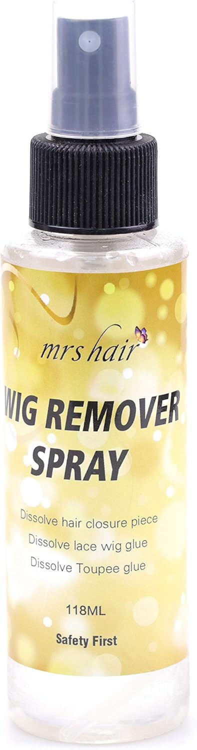 MRS HAIR Wig Glue Remover Spray 118 ml Wig Glue Remover for Front Lace ...