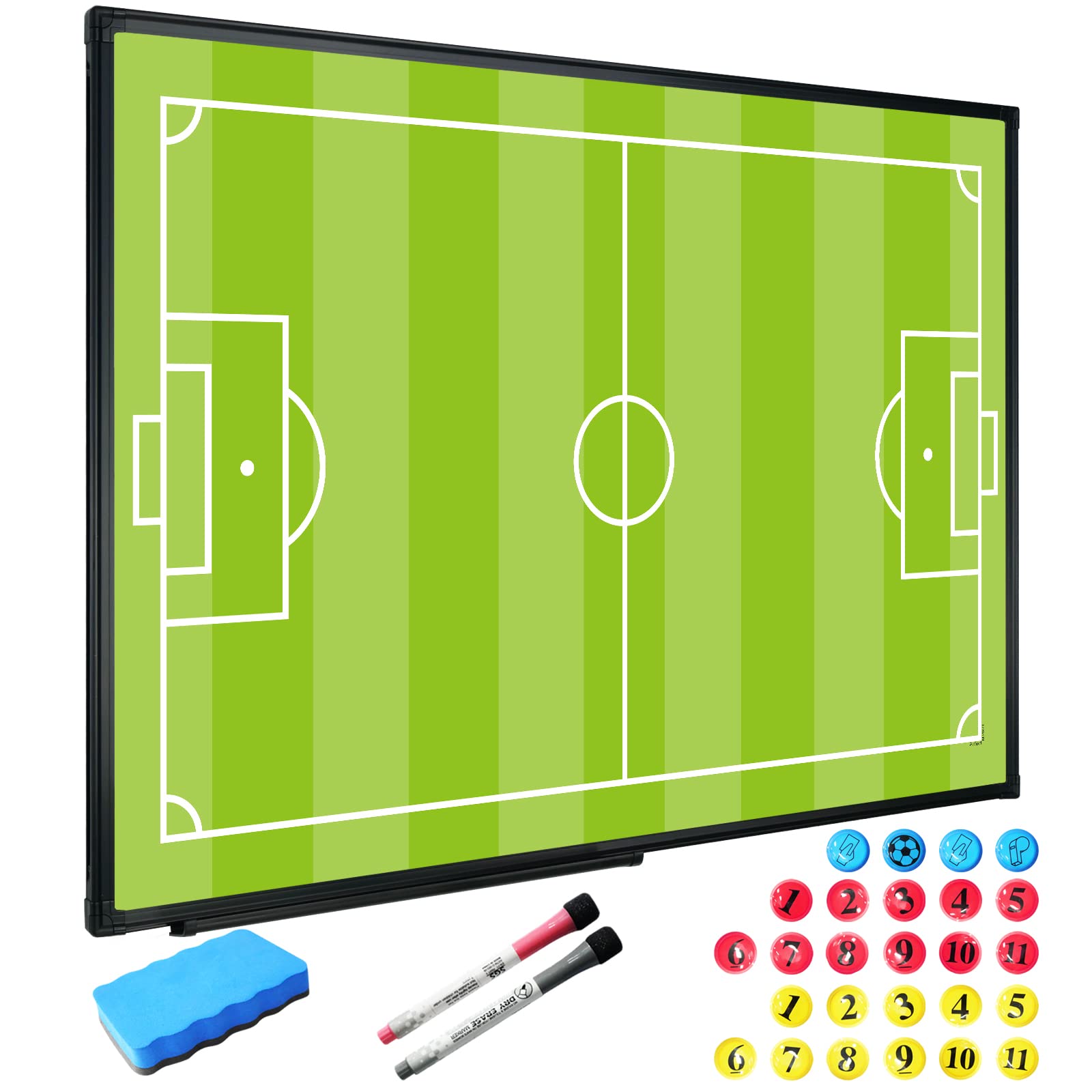 AutSport Magnetic Dry Erase Coaching Board 24x36 Inch,Large Tactics ...