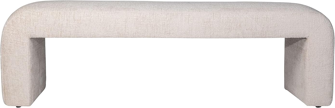 Amazon.com - Jofran Sophia Modern Luxury Curved Upholstered Jacquard ...