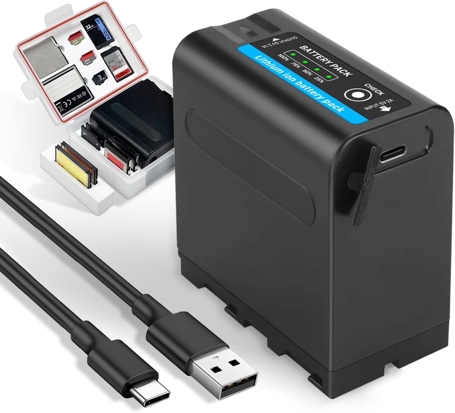 Amazon.com: 10800mAh Replacement Battery for Sony NP-F970 NP-F980 NP-F960 NP-F950 NP-F930 NP ...