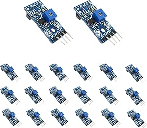 Amazon.com: hiBCTR 20-Pack TCRT5000 IR Reflective Sensor Modules ...