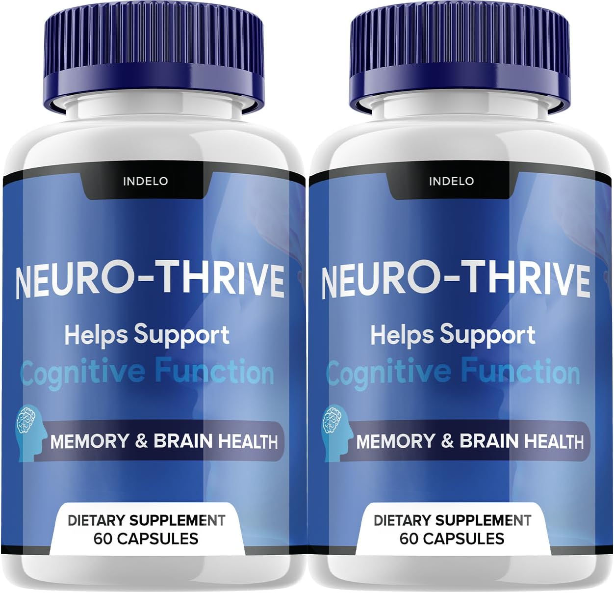 Amazon.com: (2 Pack) Neuro Thrive Brain Supplement, Neuro Thrive for Memory Formula, Neuro ...