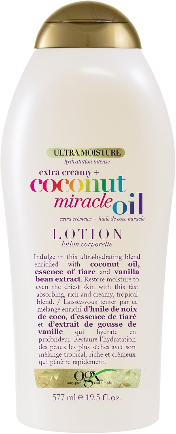 OGX Extra Creamy + Coconut Miracle Oil Ultra Moisture Lotion