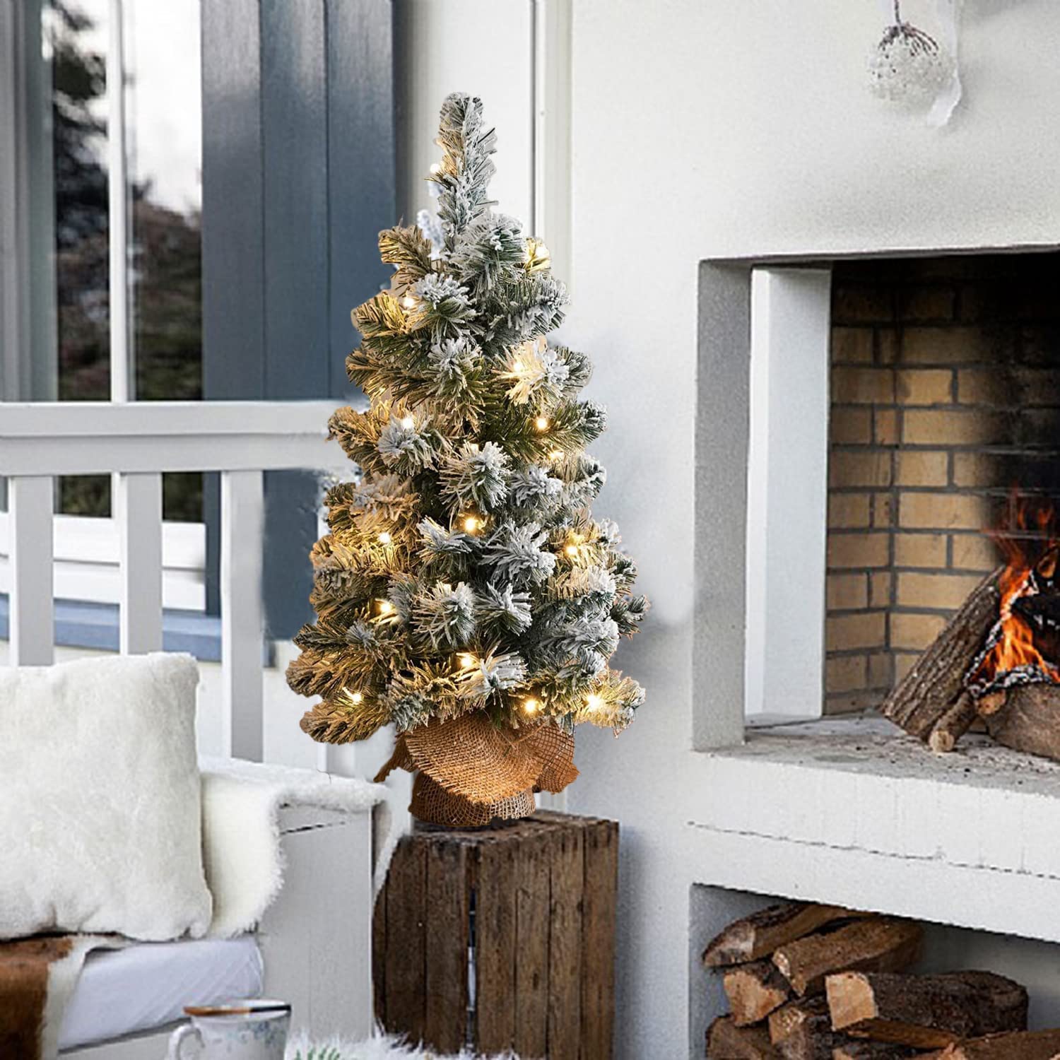 Artificial Silver Tip Tree European Silver Fir Artificial Christmas