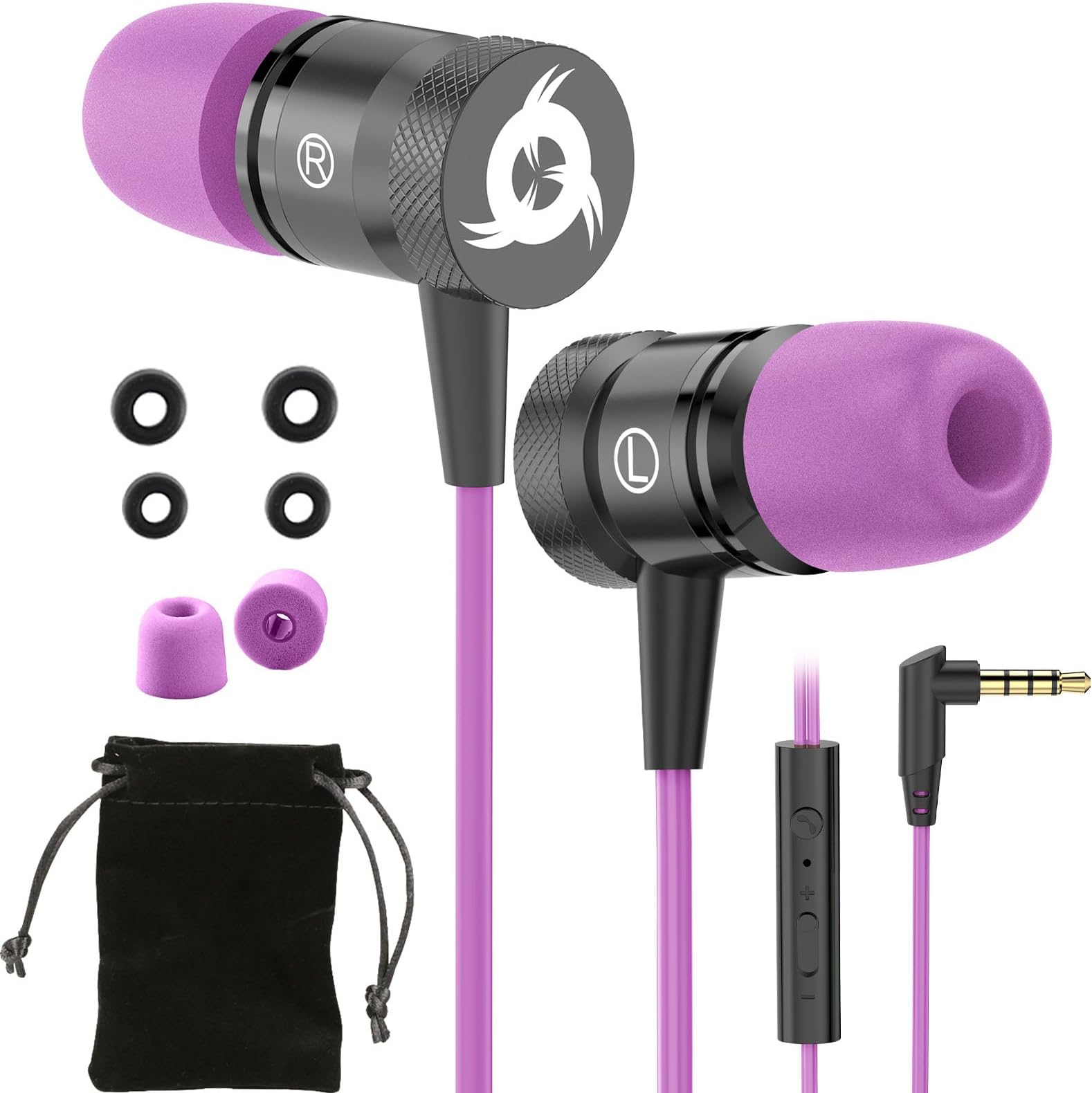 KLIM Fusion Auricolari con Microfono + Audio di Alta qualità + Cuffie ...
