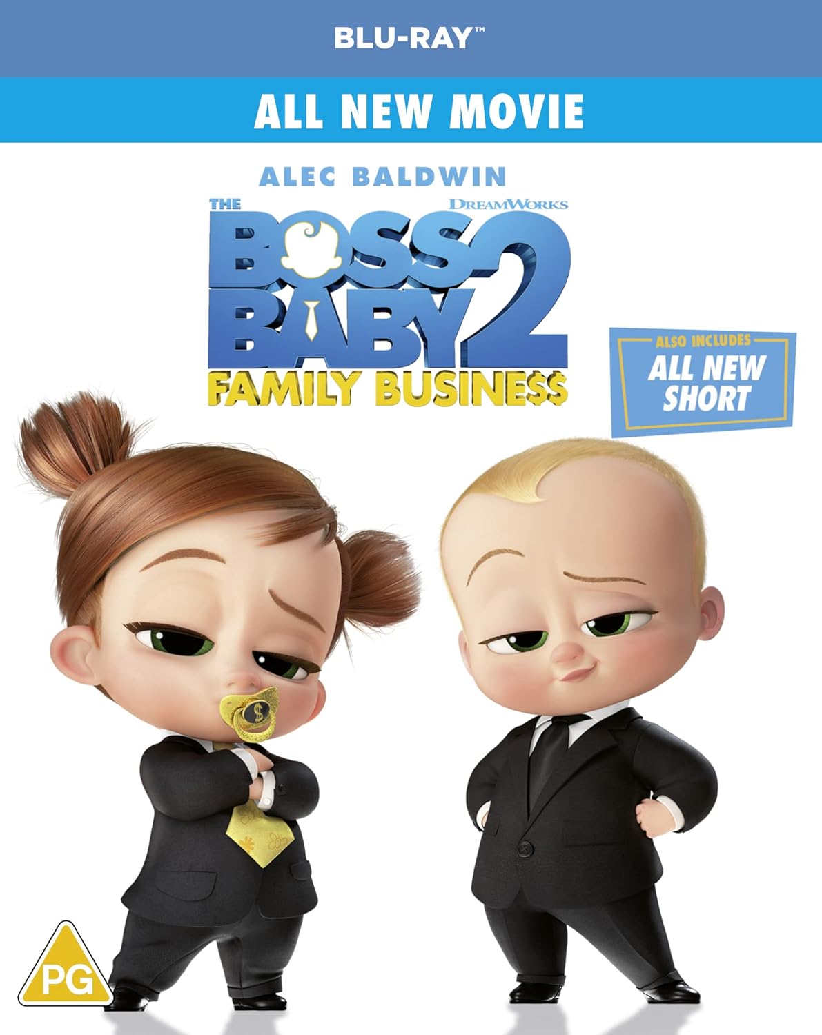 Amazon.com: The Boss Baby 2: Family Business [Blu-ray] [2021] [Region ...