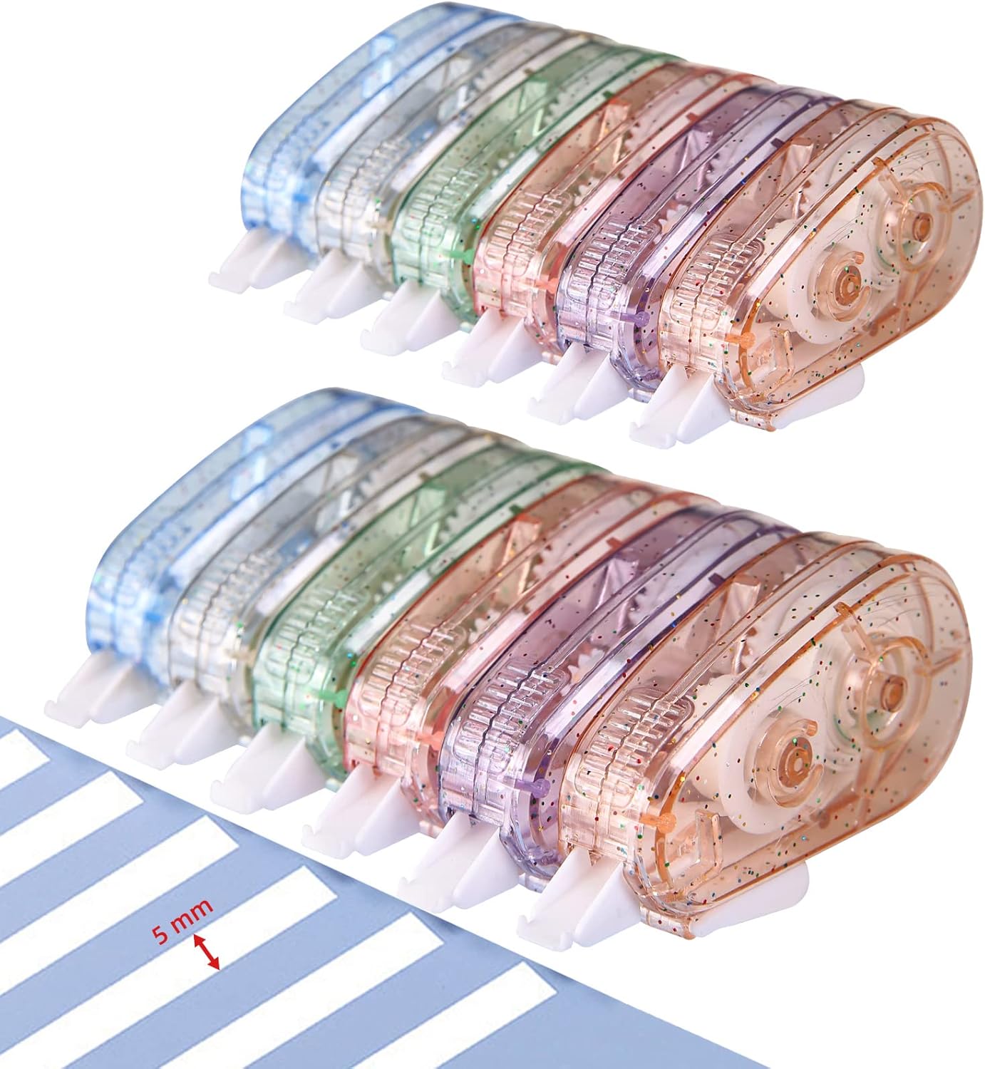 Amazon.com : GINCEVHY 12 Pack Mini White Out Correction Tape, Easy to ...