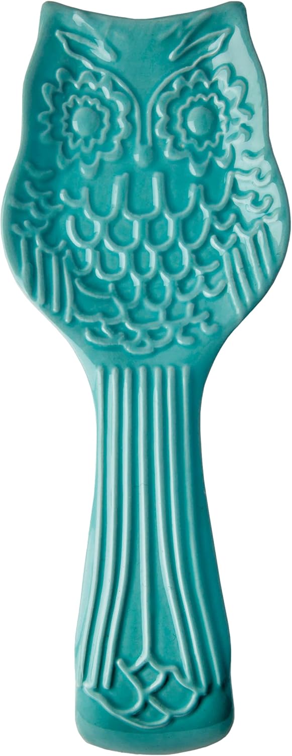 Amazon.com: Decorative Owl Spoon Rest for Kitchen Countertop – Modern ...