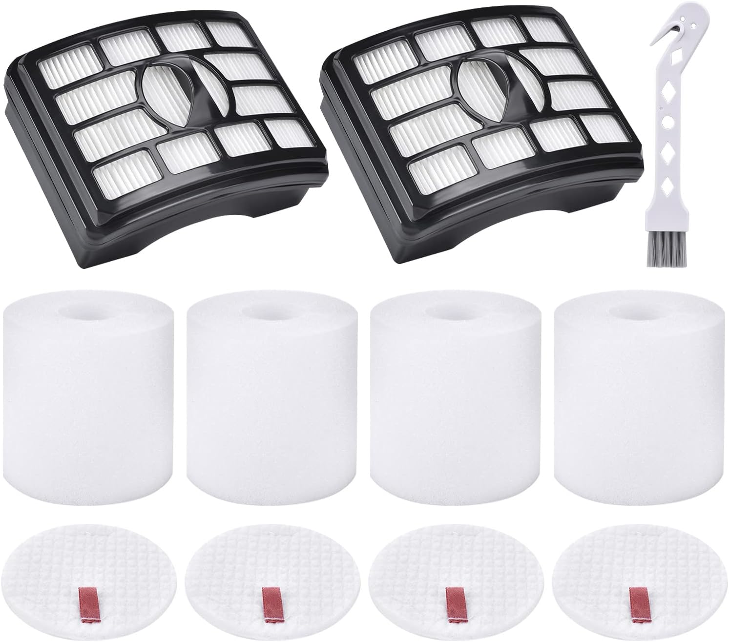 Amazon.com: VEVA Premium Vacuum Filter Set with 2 HEPA, 4 Foam, 4 Felt ...