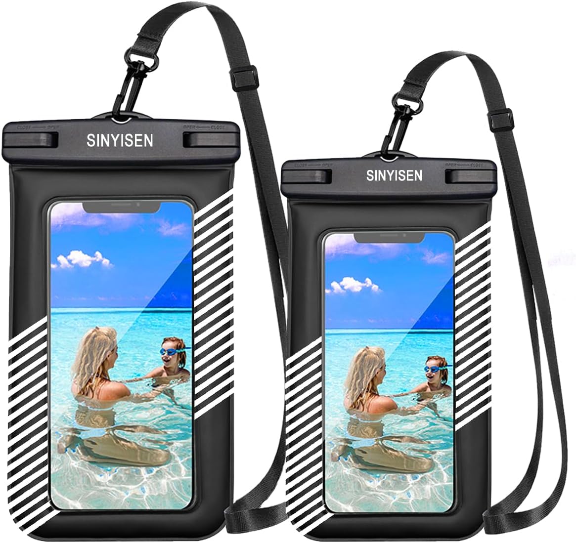 Amazon.com: Nomade - Premium Waterproof Floating Phone Case Bag - Fully ...
