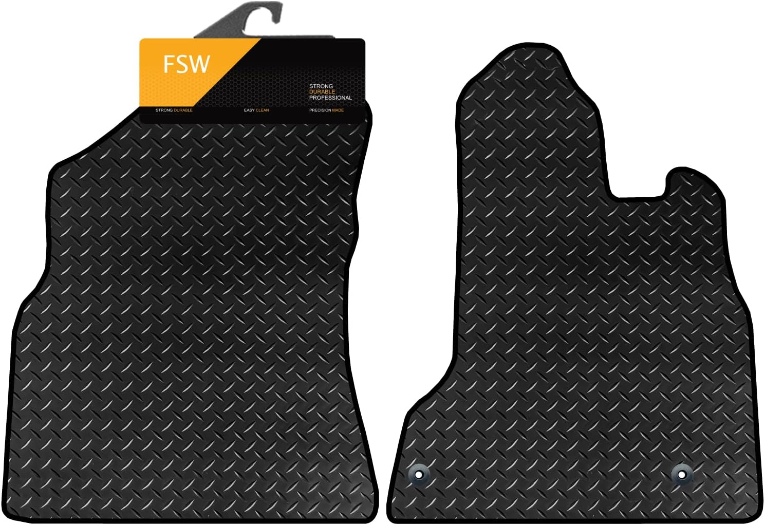 FSW - Berlingo - 2008-2018 - Tailored Van Mats - 3mm Heavy Duty Rubber ...