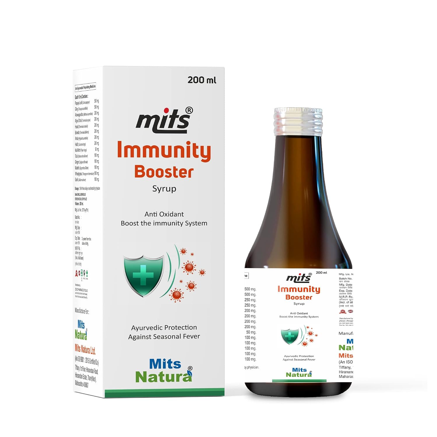 Buy Mits Immunity Booster for Increasing of Strength 200ml Online at ...