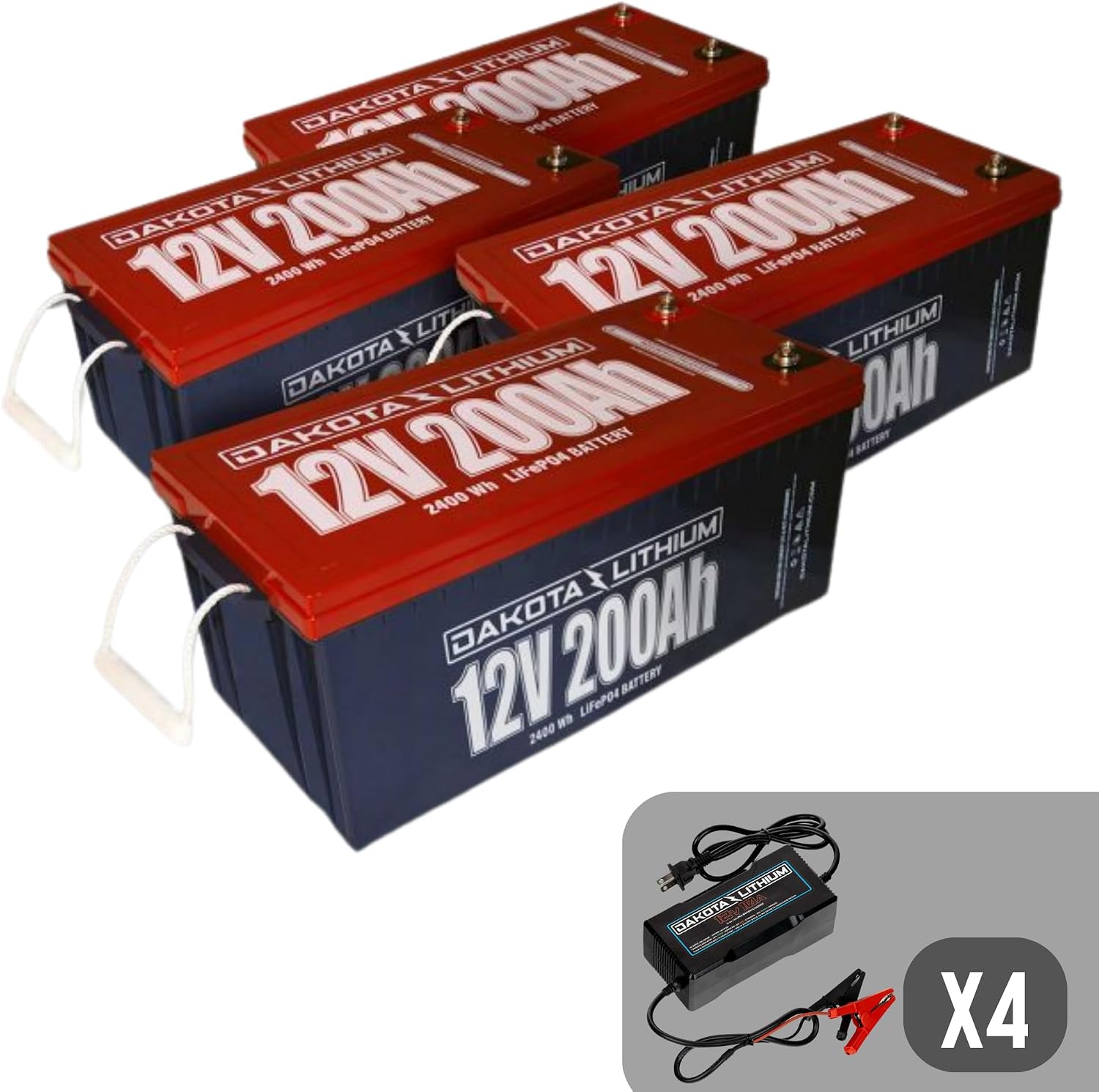 Amazon.com: Dakota Lithium - 12V 800Ah Solar Battery Bank - 11 Year ...