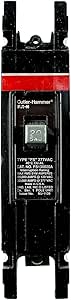 Cutler Hammer Eaton FS130020A Circuit Breaker, FS Type, 20A, 1-Pole ...