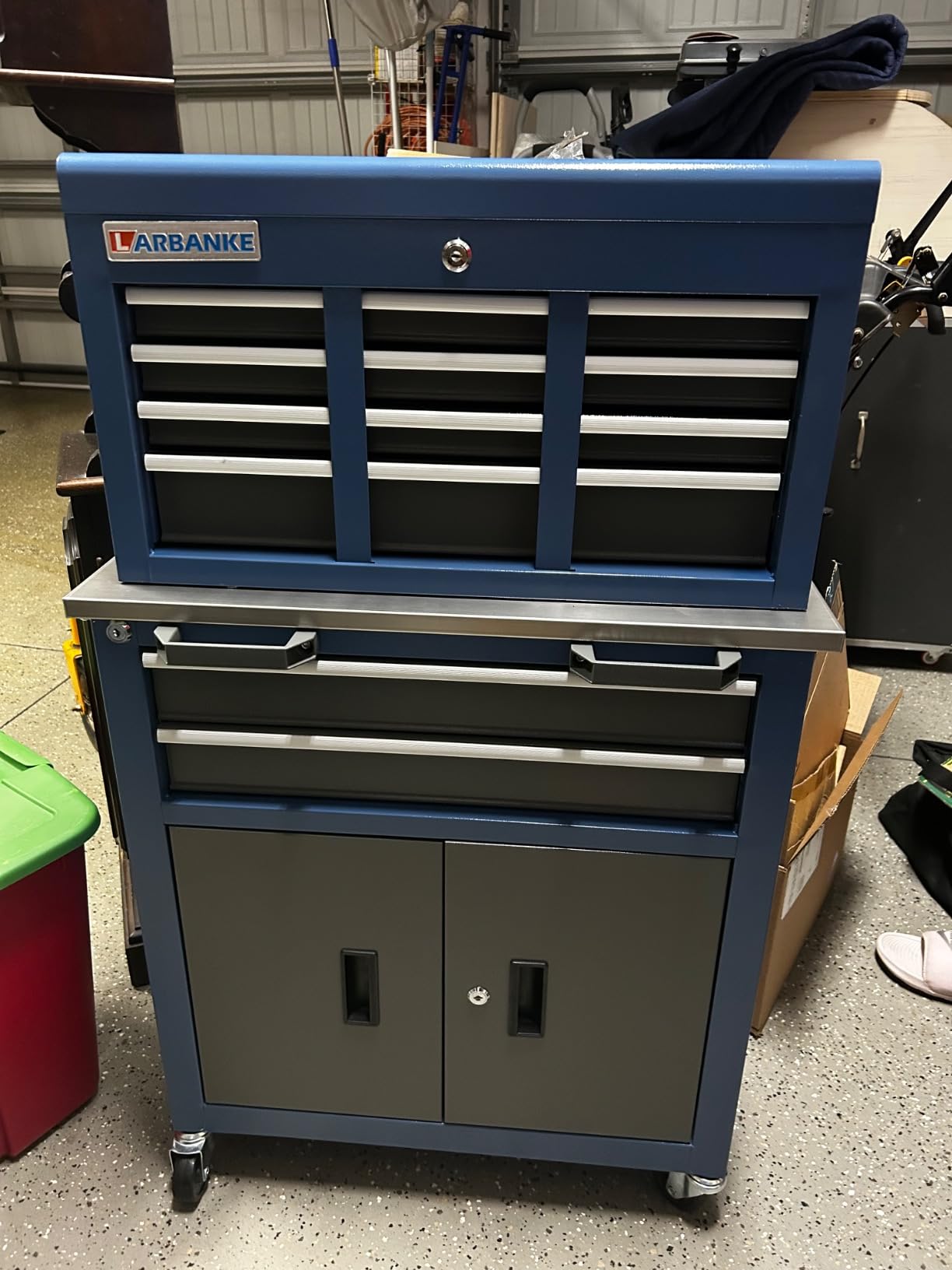 $38/mo - Finance 8-Drawer Rolling Tool Chest with Wheels and Door,Tool ...