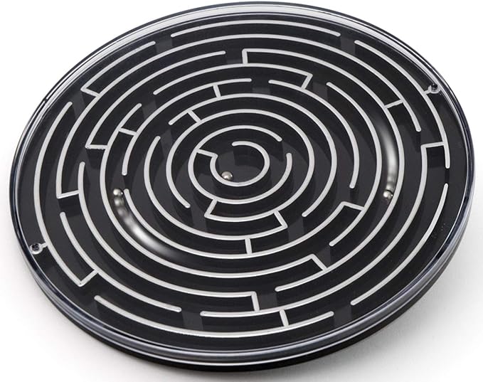 Amazon.com: Maze Ball Classic Home Travel Games Ball in Maze Puzzle ...