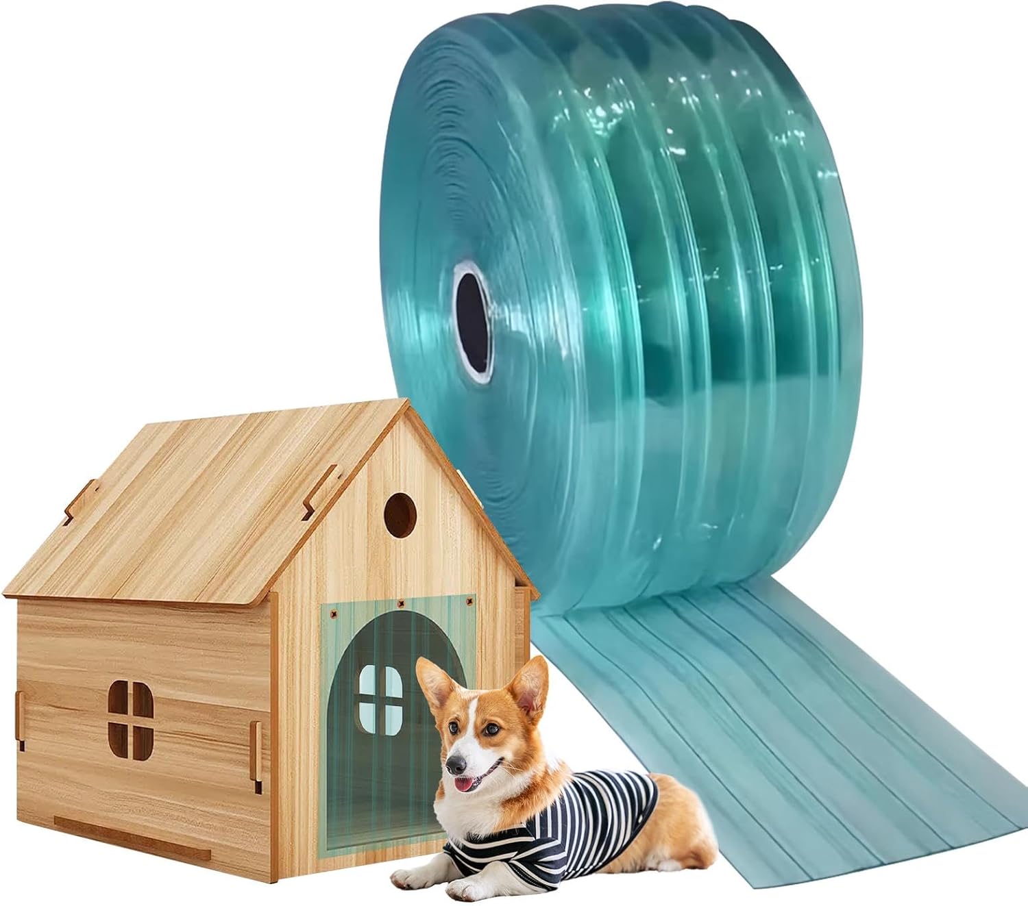 Solapa de repuesto para puerta de perro, tiras de repuesto para puerta de perro de PVC, tiras de ...