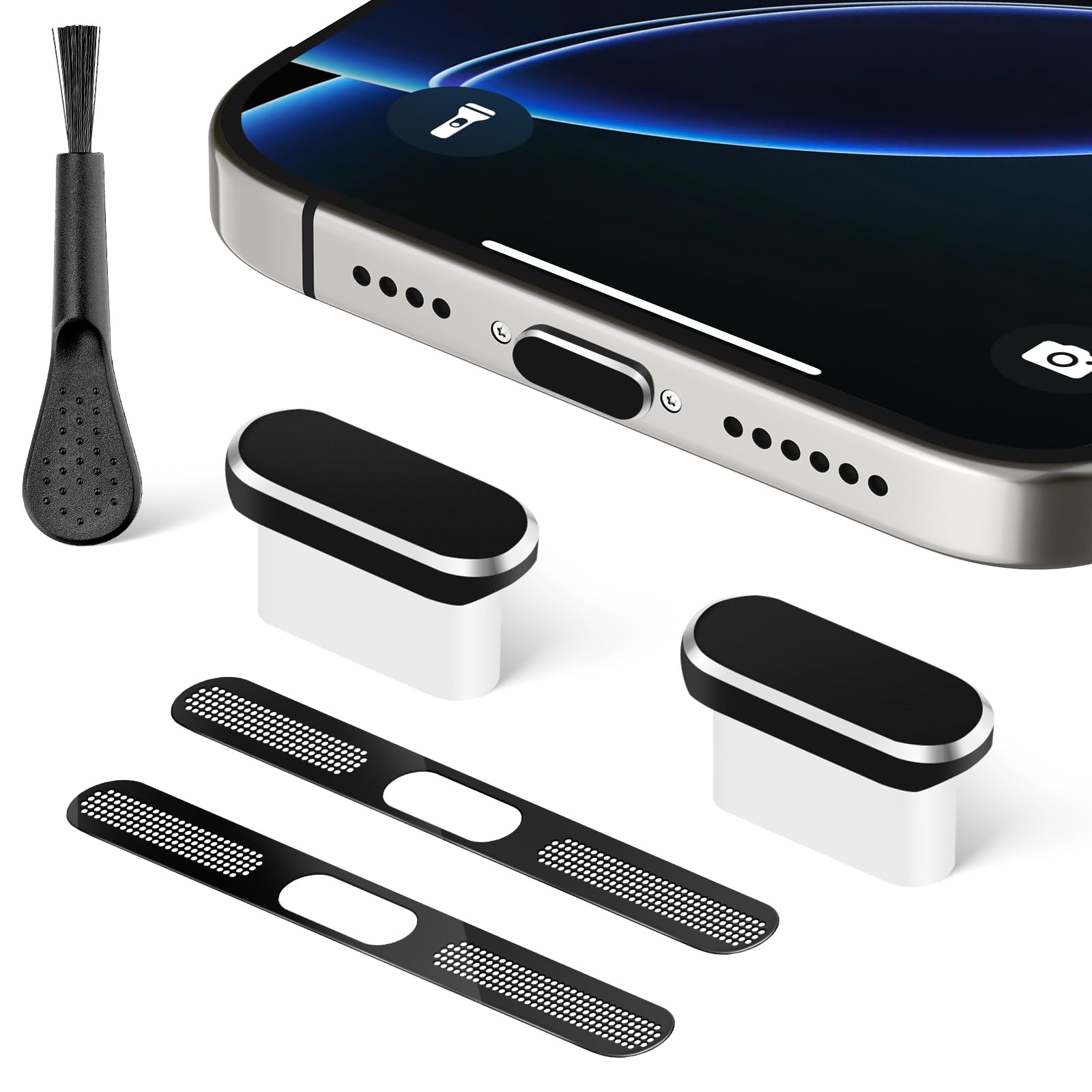 Amazon.com: AILOVETECK USB C Dust Plug, Type C Plug Cover with Metal ...