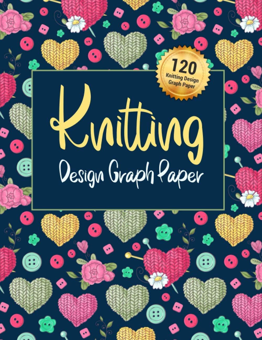 Knitting Design Graph Paper: Design Your Own Magic Knitting Projects ...